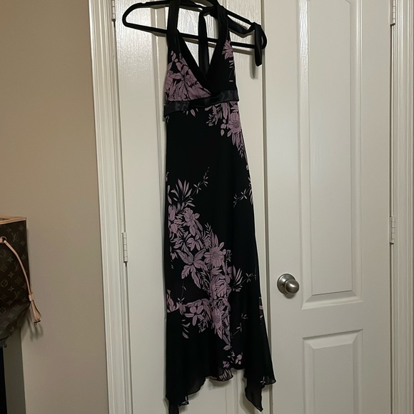 Charlotte Russe | Dresses | Charlotte Russe Pink And Black Halter Dress ...